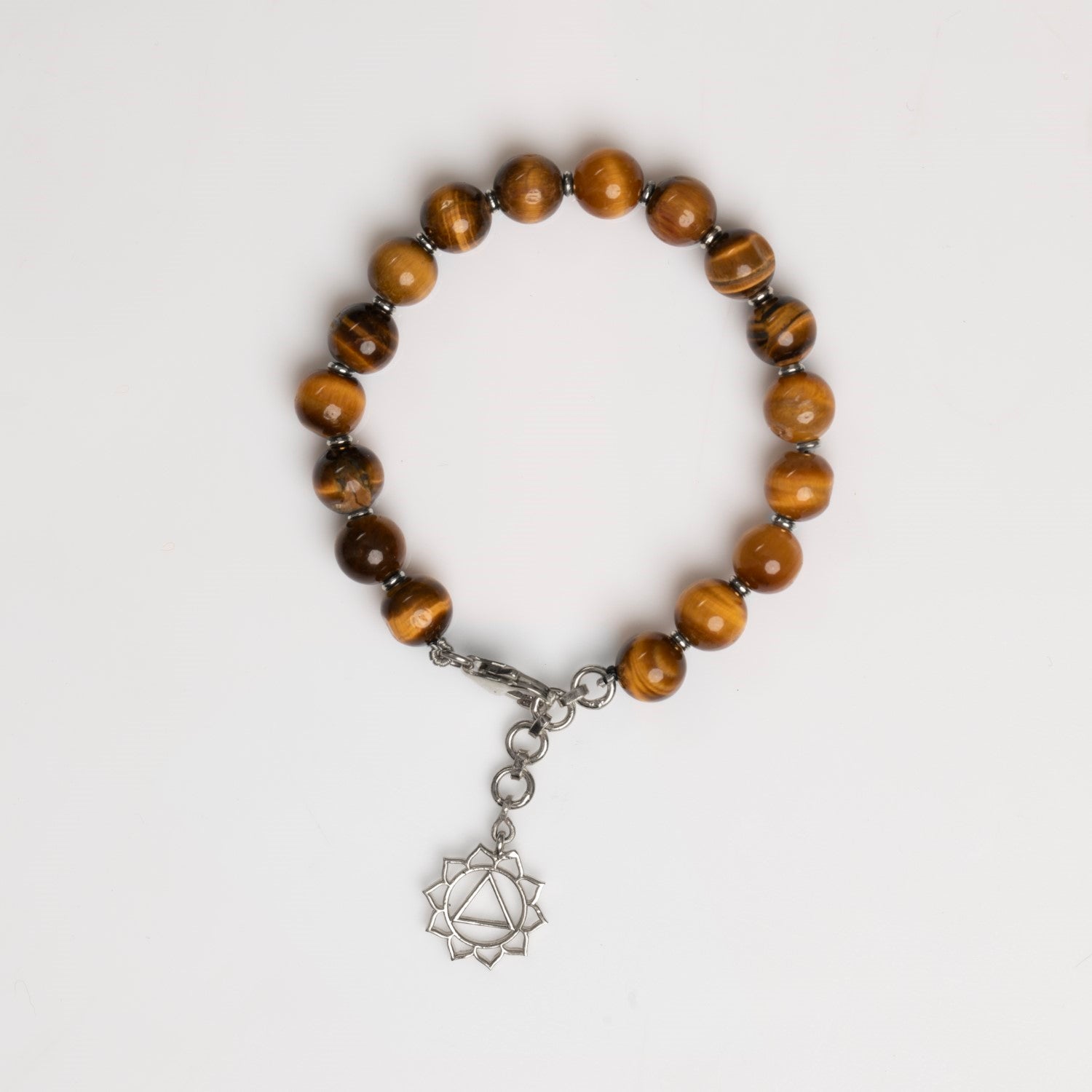 Tiger's Eye Bracelet - Solar Plexus Chakra – Sacred Peacock